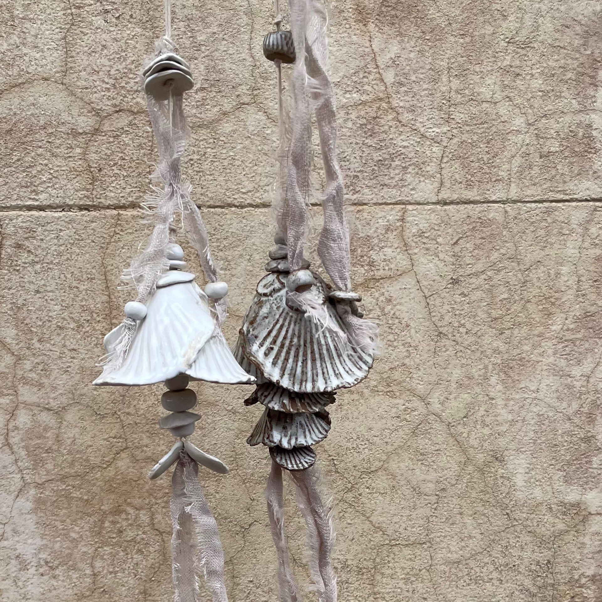 Shell bell wall hanging | The Petal Folk/ Muswellbrook florist