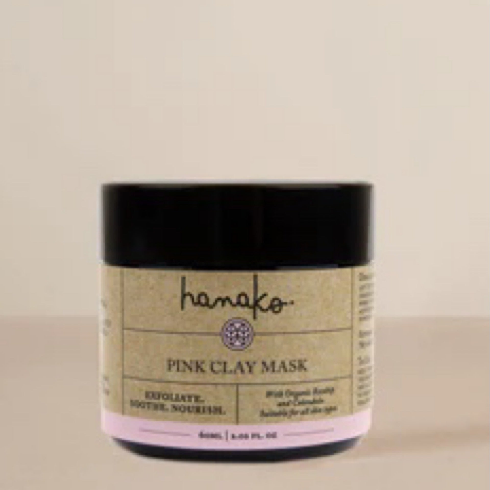 HANAKO Pink clay mask 60ml | The Petal Folk/ Muswellbrook florist