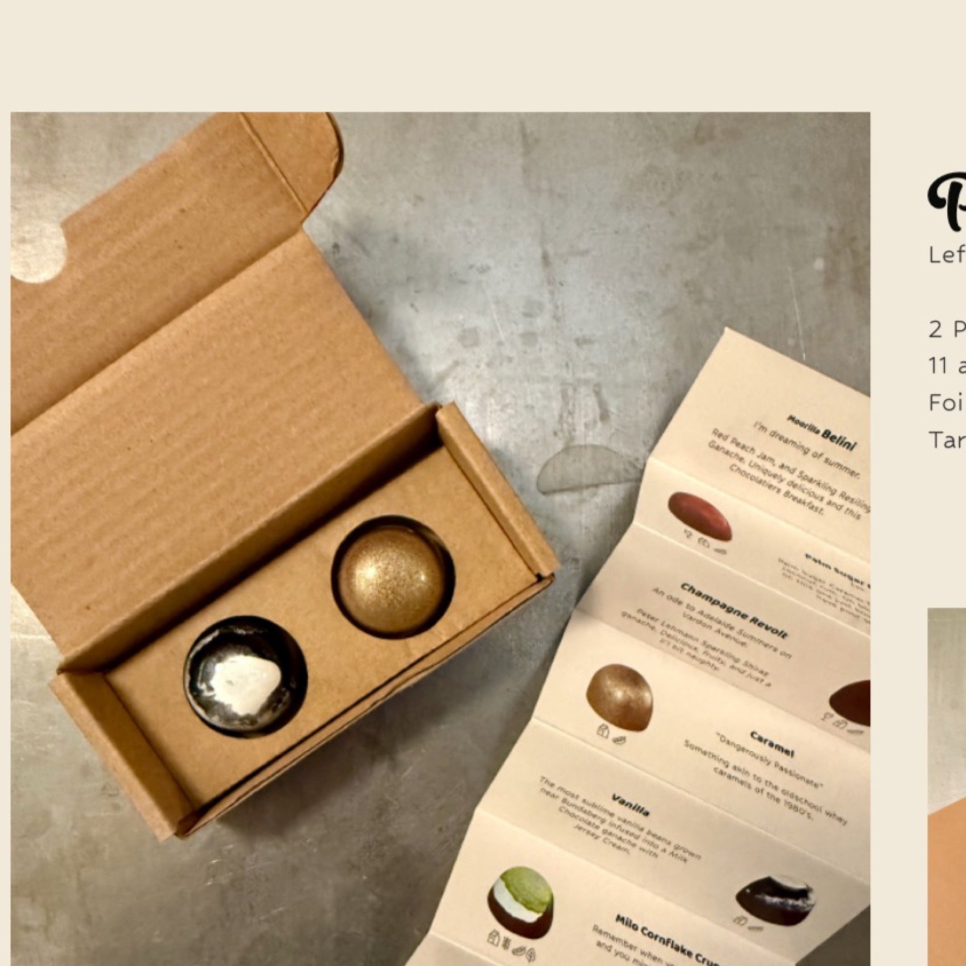 PREORDER KENYAK Two assorted chocolates | The Petal Folk/ Muswellbrook ...